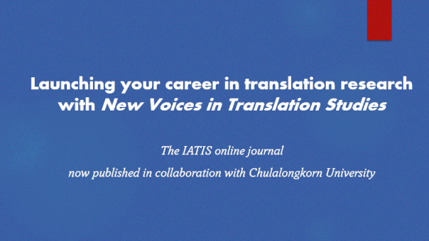 New Voices in Translation Studies